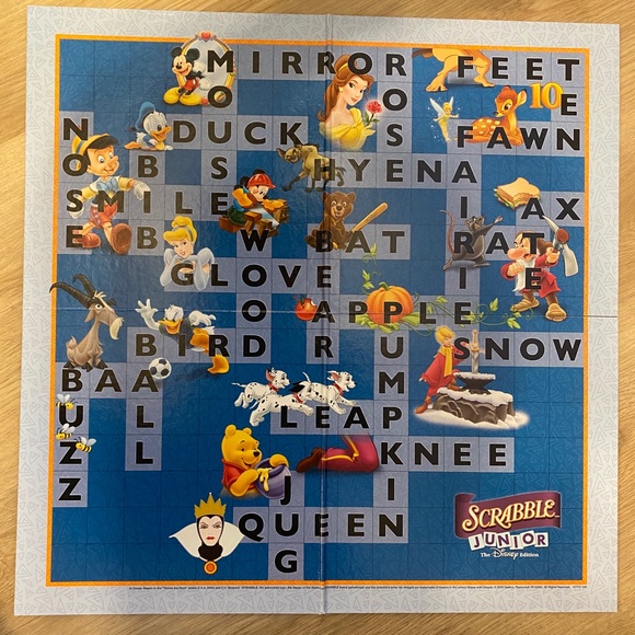 Scrabble | Games | Disney Edition Scrabble Junior | Poshmark